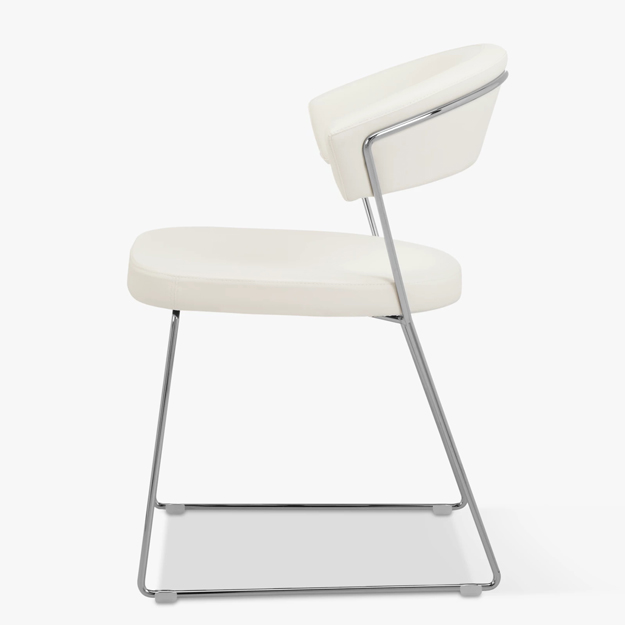 Connubia New York Chair Sleigh Legs